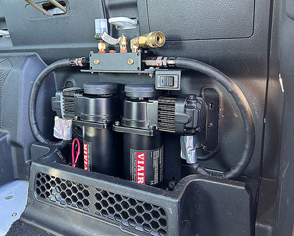 Jeep Gladiator ViAir VMS Behind The Rear Driver Seat Compressor Mount ...
