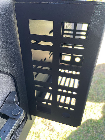 Jeep JL / JLU Rear Gate ARB / ViAir Compressor Enclosure & MOLLE Panel ...
